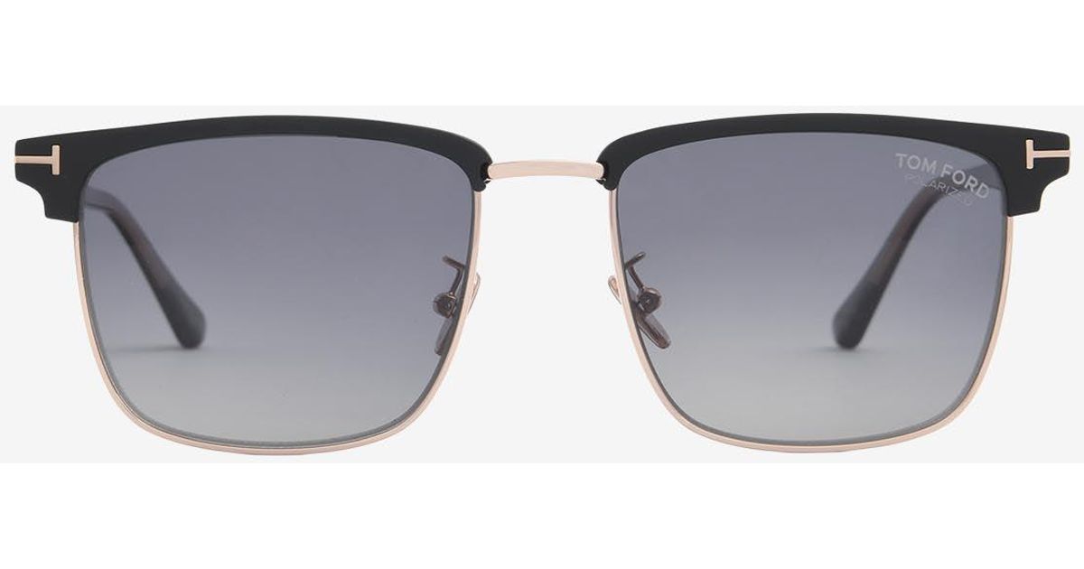 Tom Ford Hudson Square Sunglasses In Black Lyst