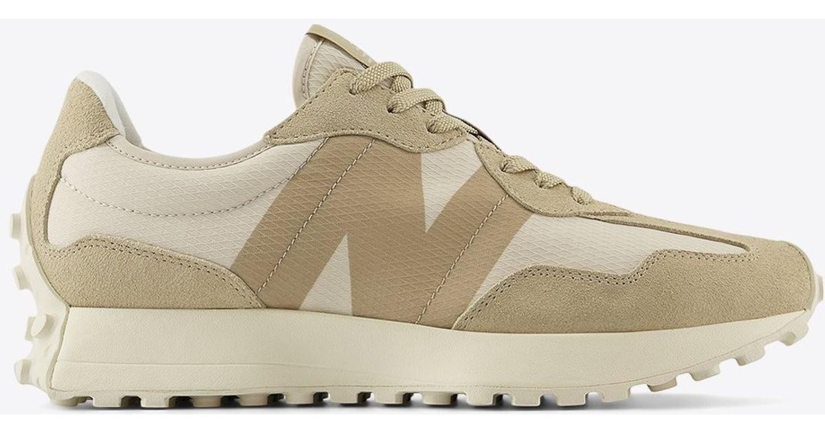 New Balance 327 Low-Top Sneakers in White | Lyst