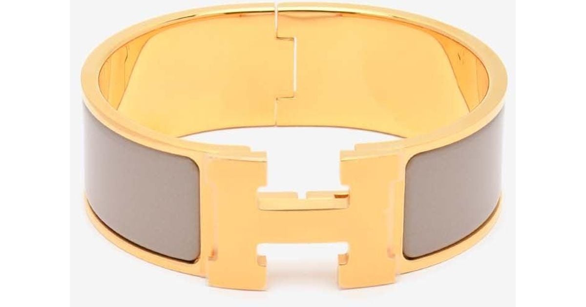 Hermès Clic Clac H Bracelet | Lyst