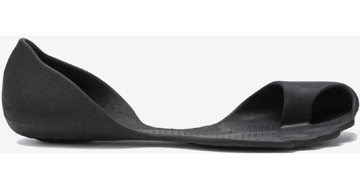 Balenciaga Anatomical Zero Rubber Slippers in Black for Men | Lyst