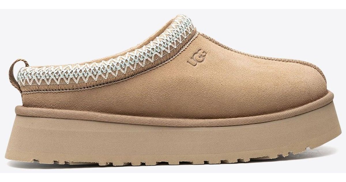 UGG Tazz Platform Mules in White | Lyst
