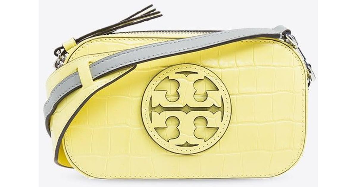 Tory Burch Mini Miller Crossbody Bag in Metallic | Lyst