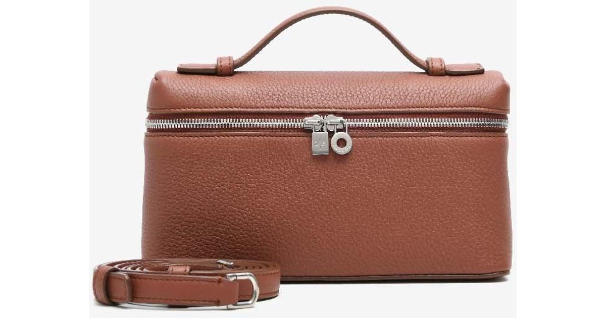 Loro Piana Extra Pocket L19 Pouch in Brown | Lyst