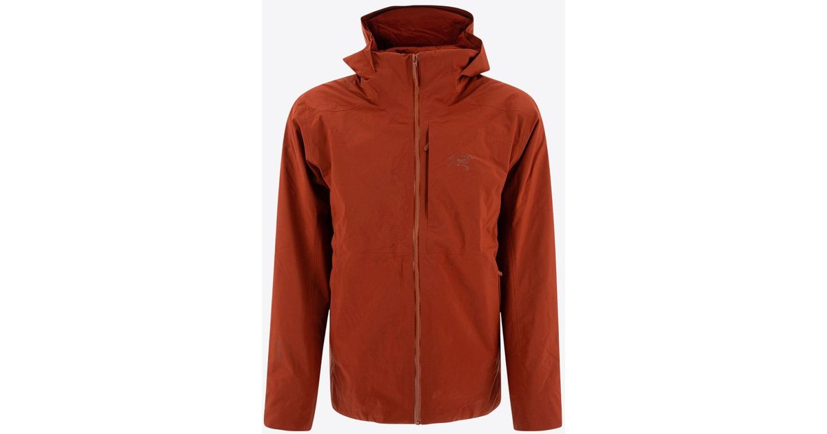 Arc'teryx Ralle Windbreaker Jacket in Red for Men | Lyst