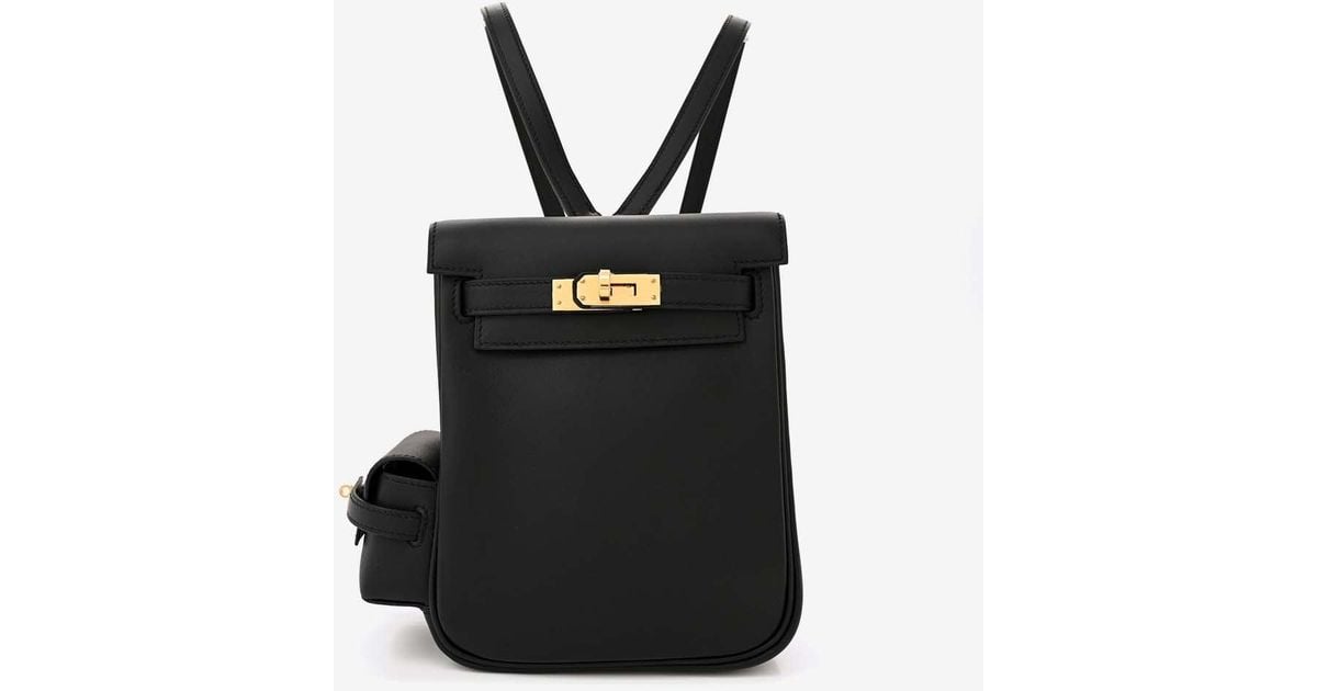 Hermès Kelly Jump Backpack in Black | Lyst