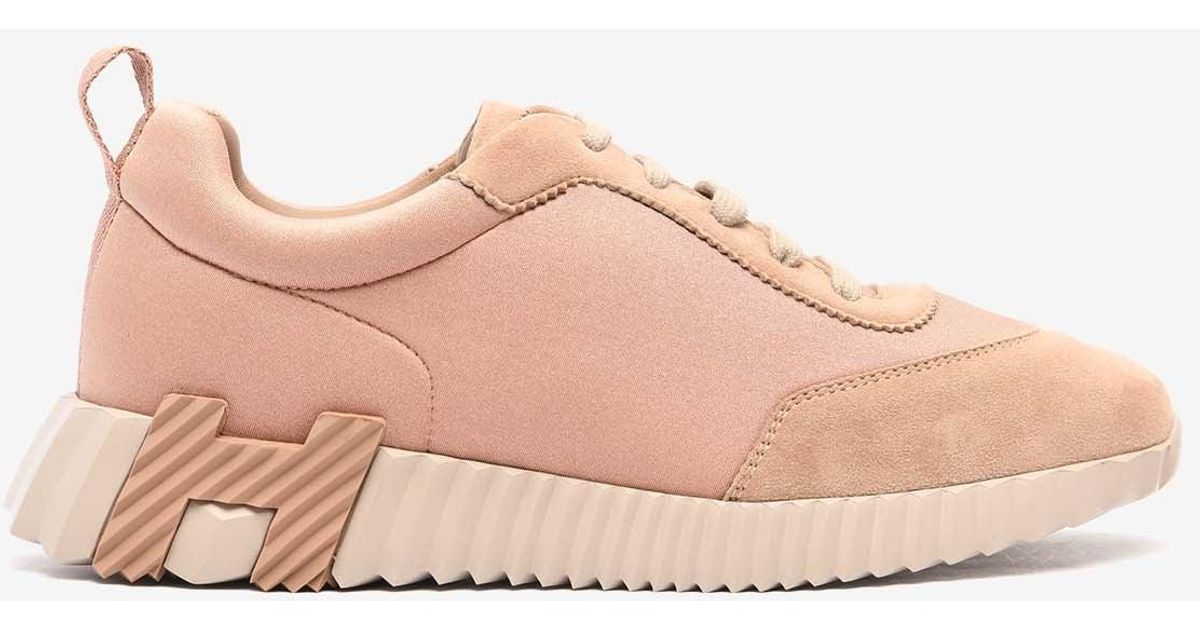 Hermès Bouncing Low-Top Sneakers in Pink | Lyst