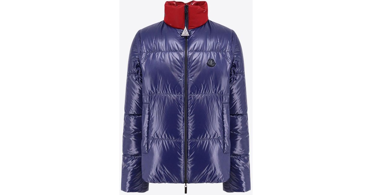 Moncler X A$Ap Rocky Throttle Reversible Down Jacket in Blue for Men | Lyst