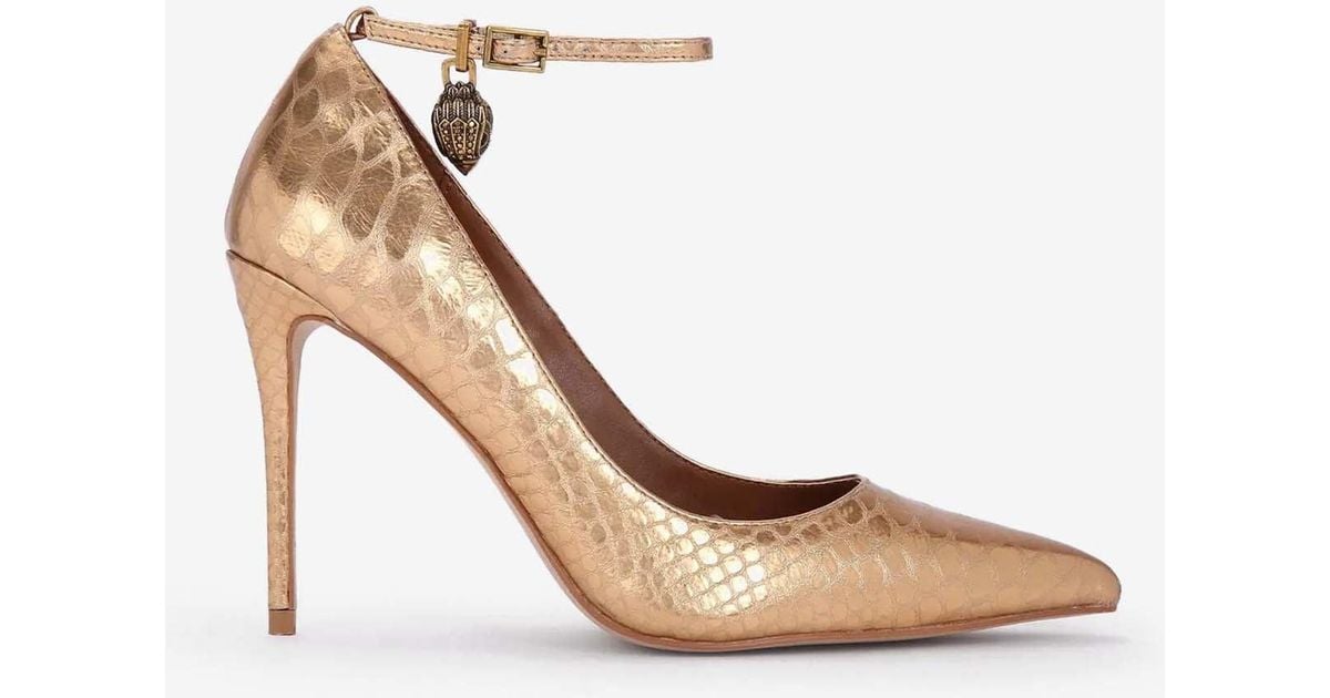 Kurt Geiger Shoreditch 100 Leather Pumps In White Lyst Uk