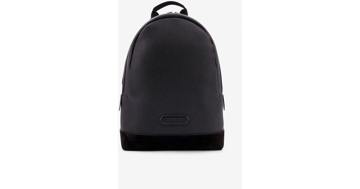 Tom Ford Logo Nylon Backpack in Blue for Men | Lyst