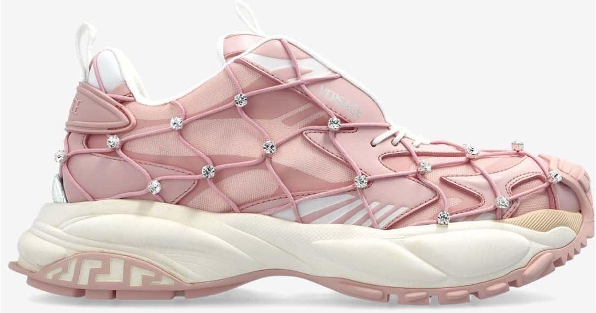 Versace Mercury M_Vs_02 Running Sneakers in Pink | Lyst