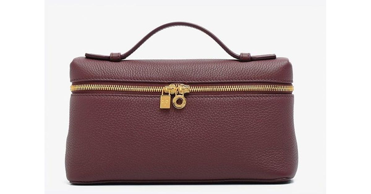 Loro Piana Extra Pocket L19 Pouch in Red | Lyst