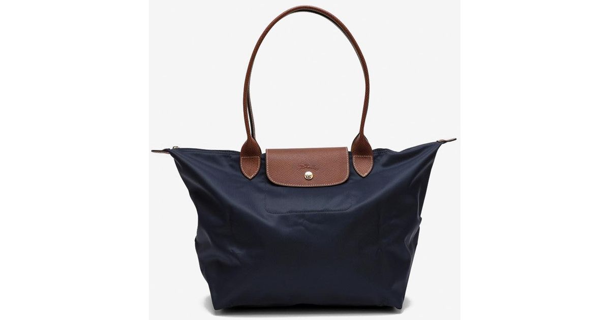 Longchamp Large Le Pliage Tote Bag in Blue | Lyst