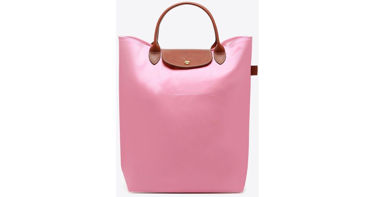 Longchamp Medium Le Pliage Original Tote Bag in Pink | Lyst
