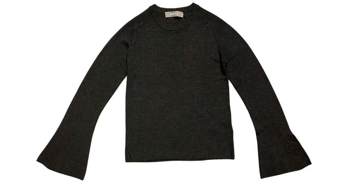 Day Birger et Mikkelsen Anabelle Rib Top in Black | Lyst UK