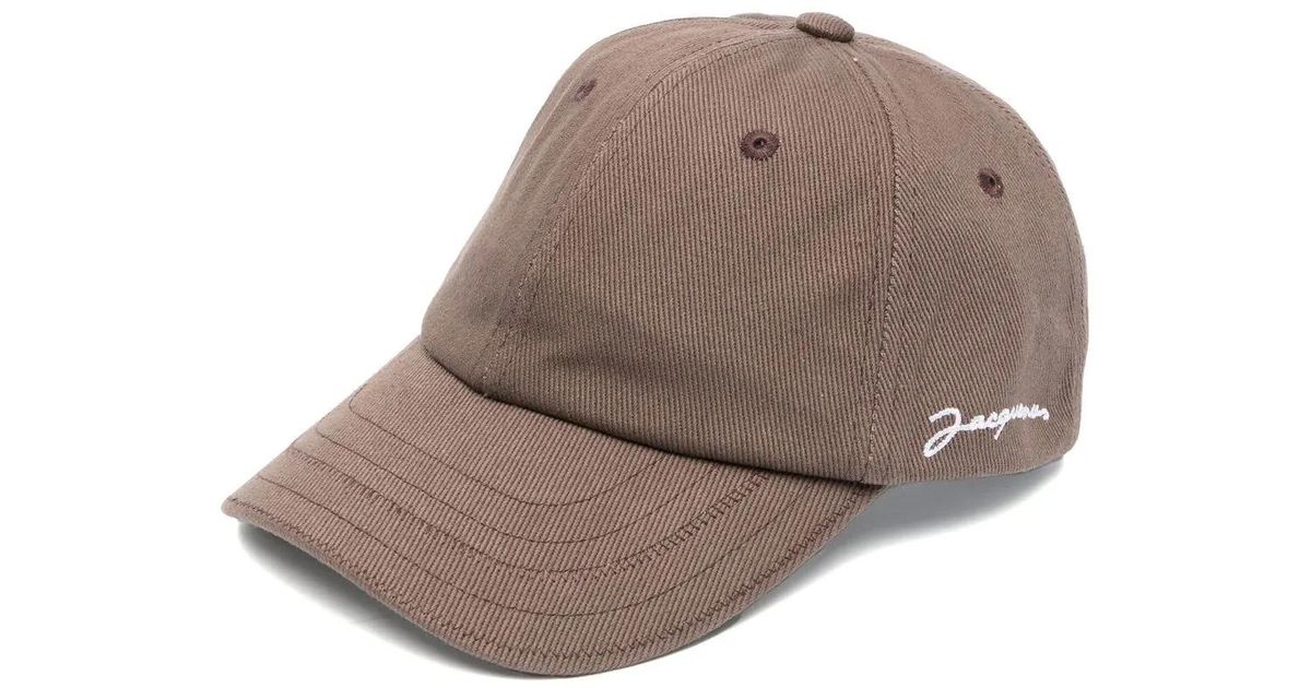 Jacquemus Baseball Cap La Casquette in Grey | Lyst UK