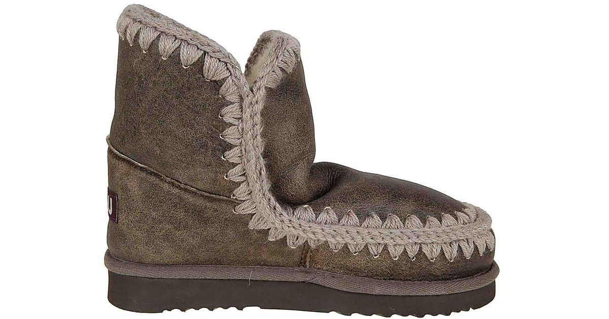 Mou Eskimo Boot 18Cm in Brown | Lyst UK