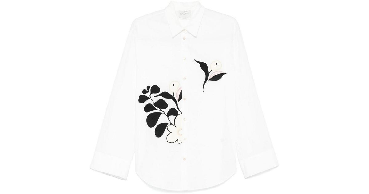Forte Forte Shirts in White | Lyst UK