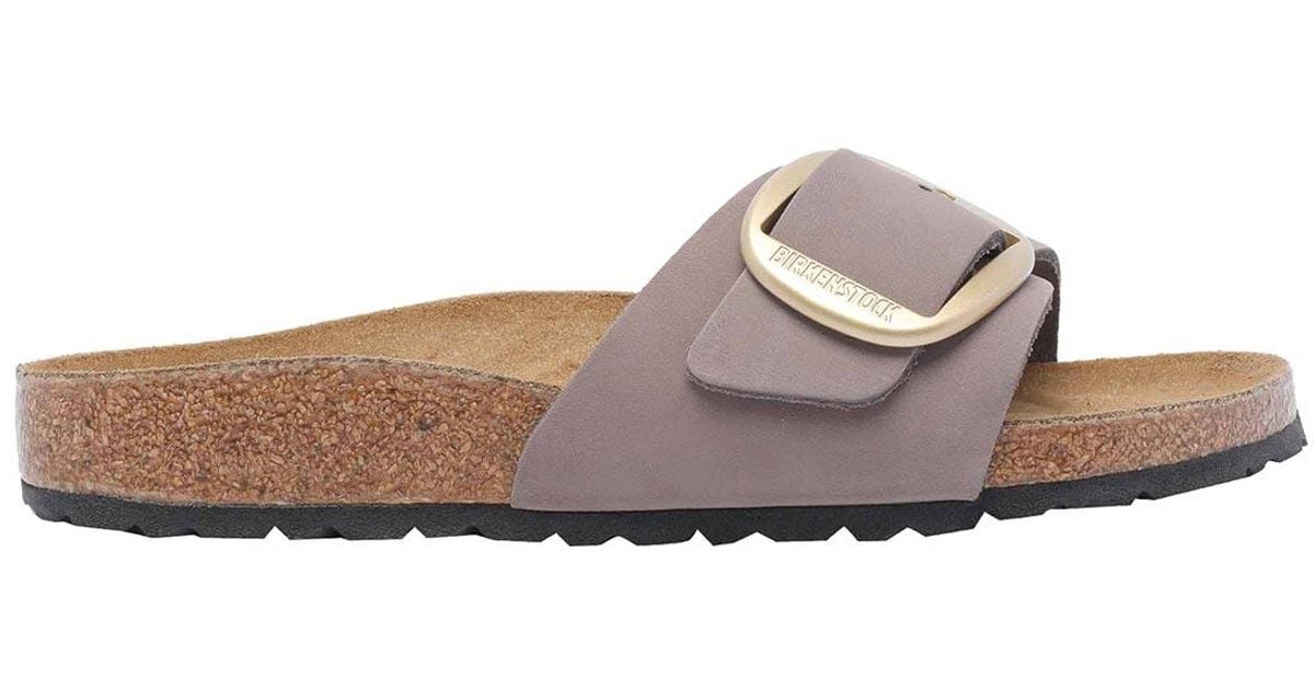 Birkenstock Madrid Sandals in Natural | Lyst UK