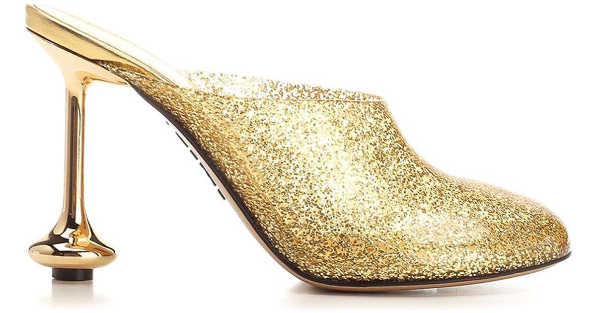 Loewe Toy Mules in Natural | Lyst UK