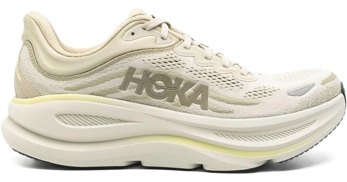 Hoka One One Bondi 9 Sneakers in White for Men | Lyst UK