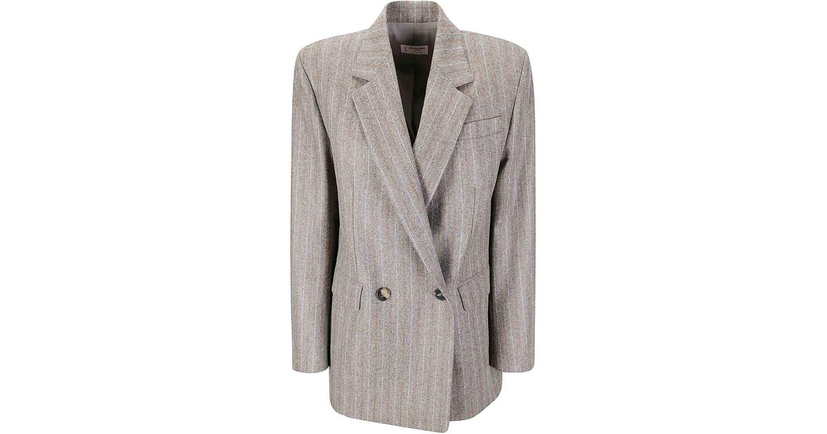 Alberto Biani Jacket in Grey | Lyst UK