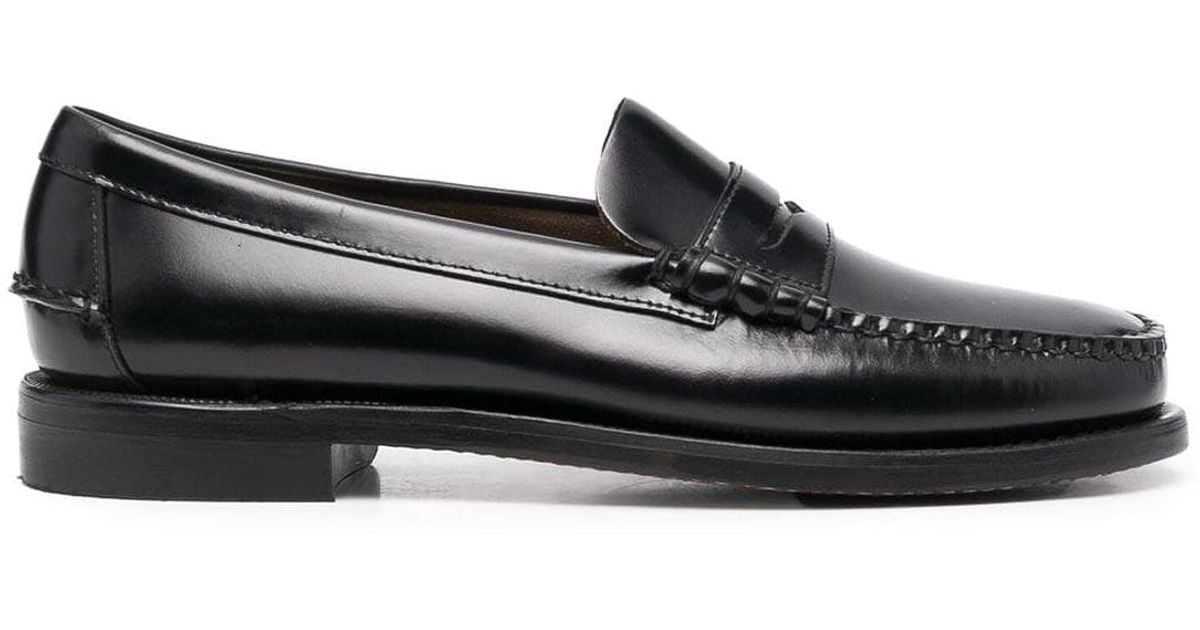 Sebago Classic Loafers in Black for Men | Lyst