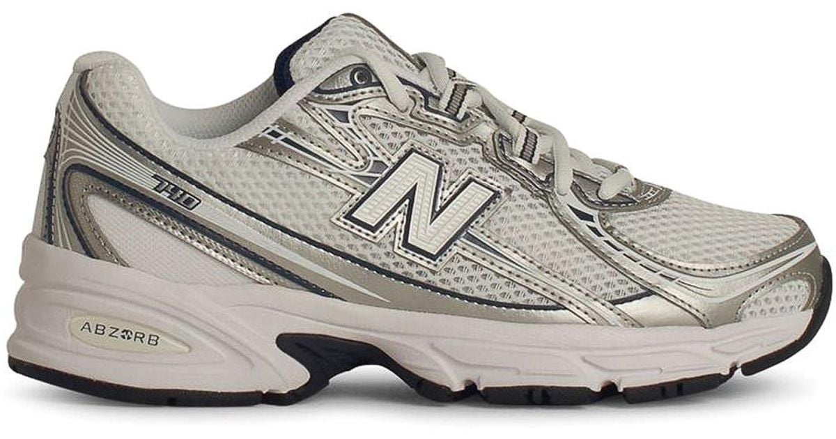 New Balance 740 Mesh Sneakers in Grey | Lyst UK