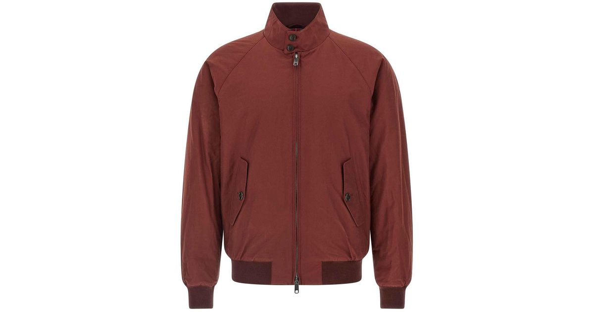 Baracuta G9 Thermal Jacket in Red for Men | Lyst UK