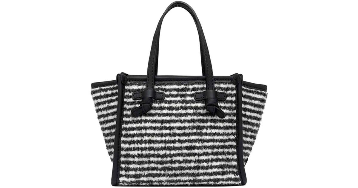 Gianni Chiarini Miss Marcella Shopping Bag in Black | Lyst