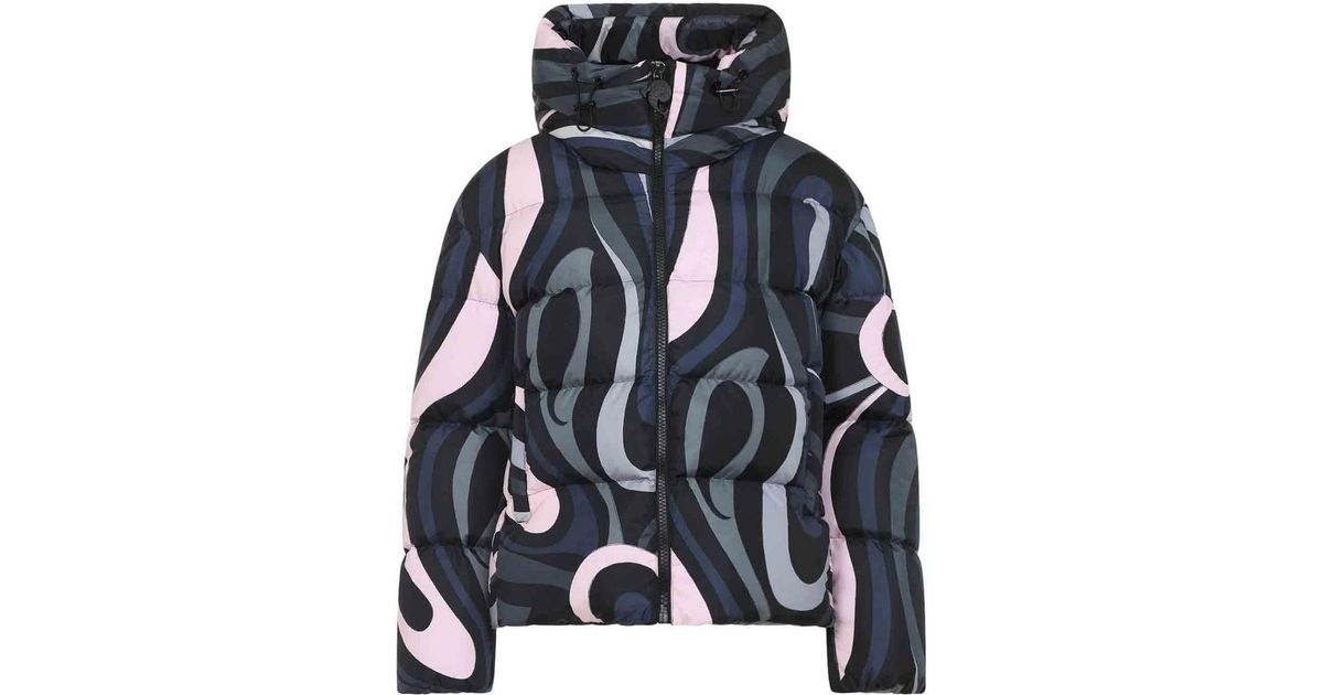 PUCCI Down Jacket in Black | Lyst UK