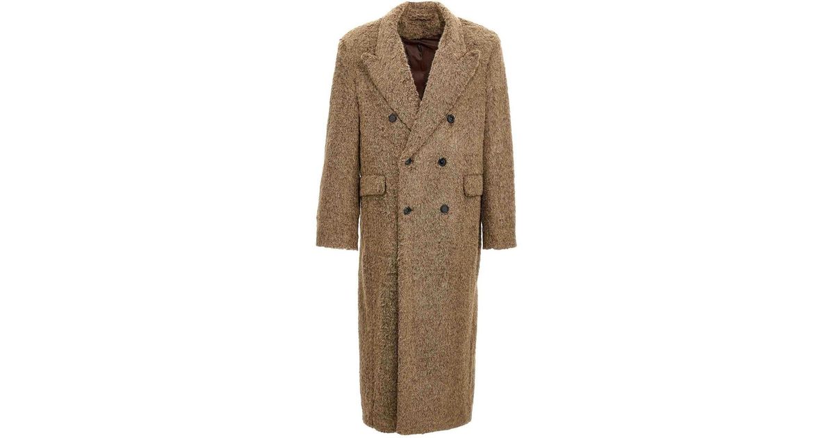 The Seafarer Larry Coat in Natural for Men | Lyst