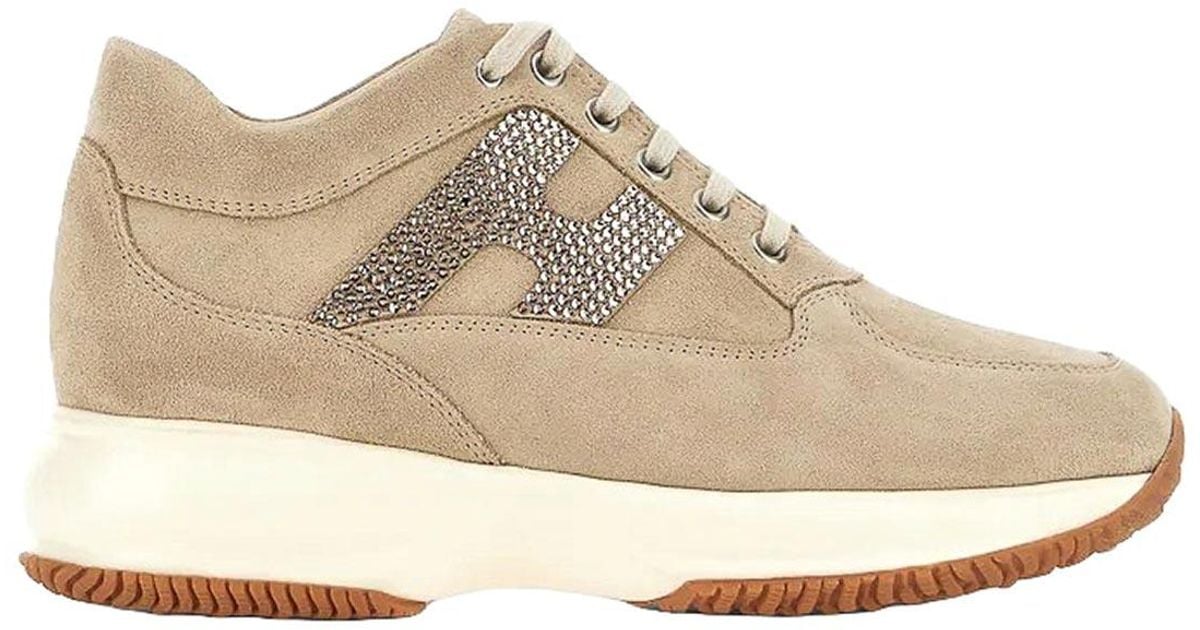 Hogan Interactive H Rhinestones in Natural | Lyst UK