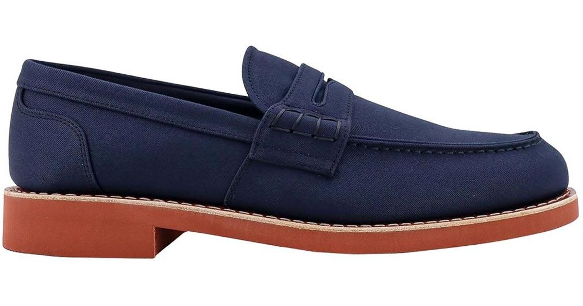 Church's Fabric Loafer in Blue for Men | Lyst