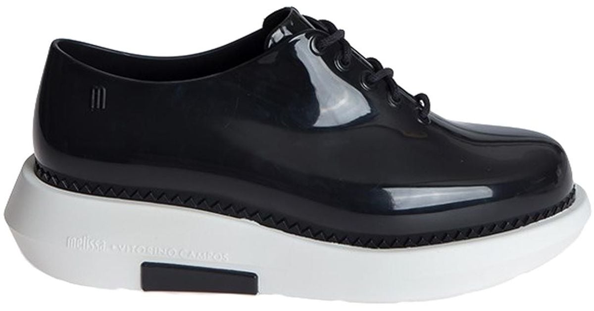 Melissa Grunge Sneakers in Black | Lyst UK