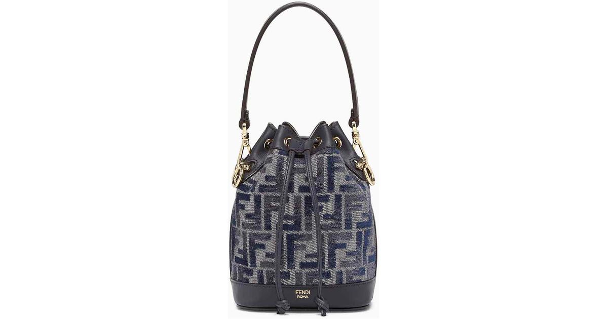 Fendi Mini Mon in Black | Lyst