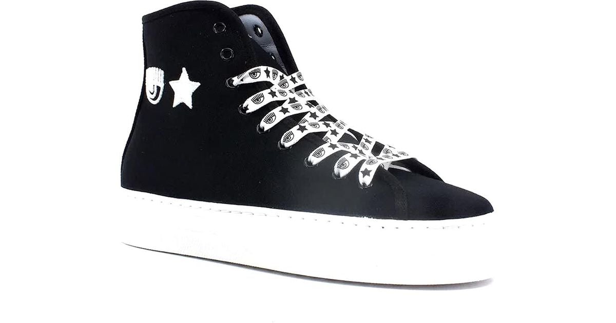 Chiara Ferragni Sneakers Cf Tennis in Black | Lyst UK