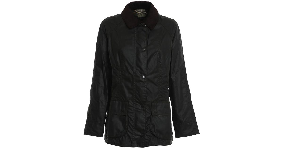 Barbour Beadnell Jacket in Black | Lyst