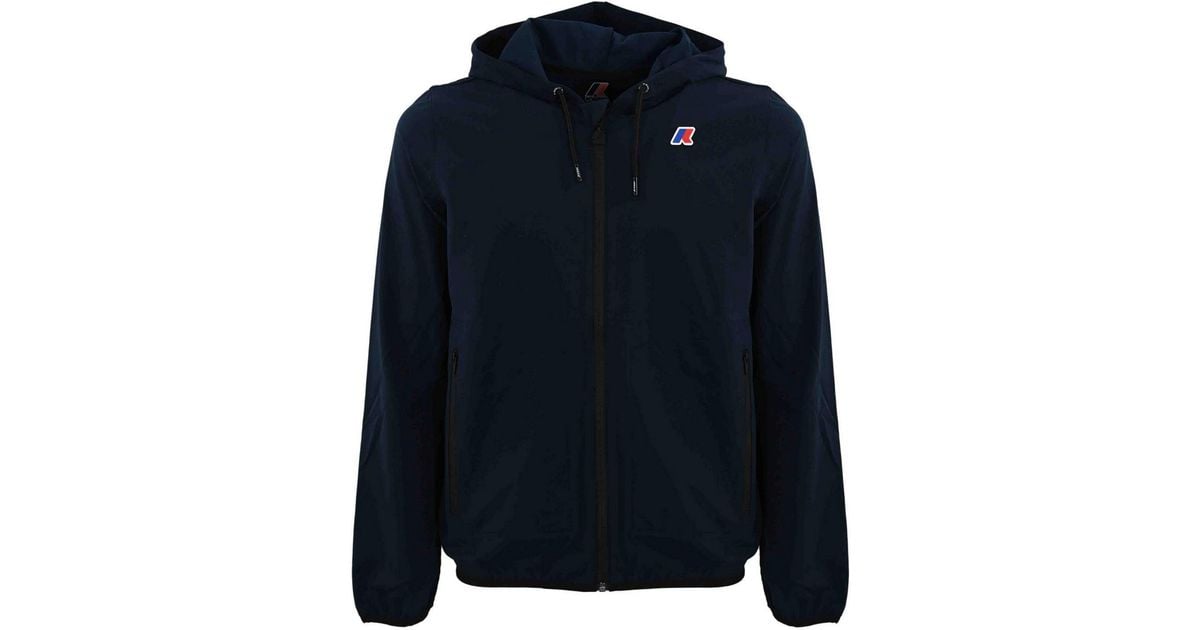 K-Way Jourdain Travel Jacket in Blue for Men | Lyst UK