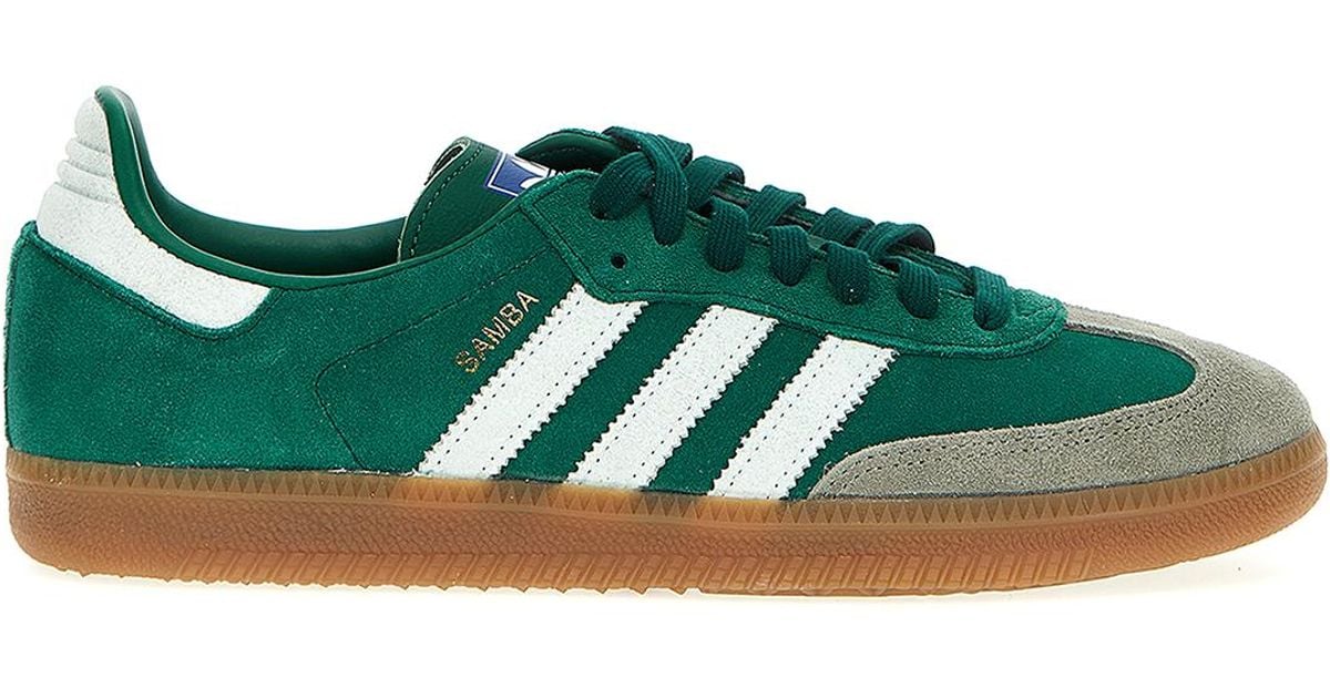 adidas Originals Samba Og Sneakers in Green for Men | Lyst UK