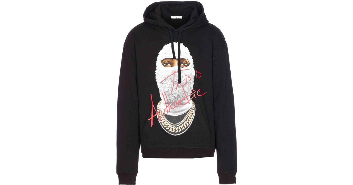 ih nom uh nit Mask Authentic Hoodie in Black for Men | Lyst UK