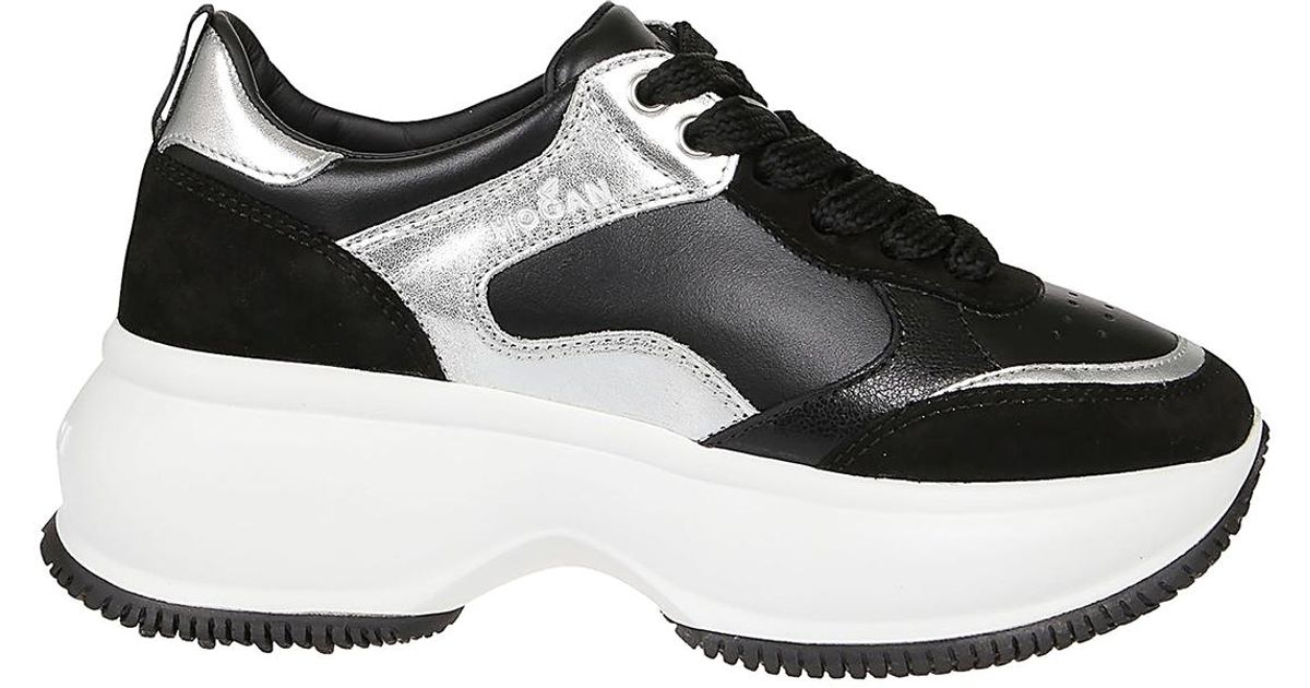 Hogan Maxi I Active Sneakers in Black | Lyst UK