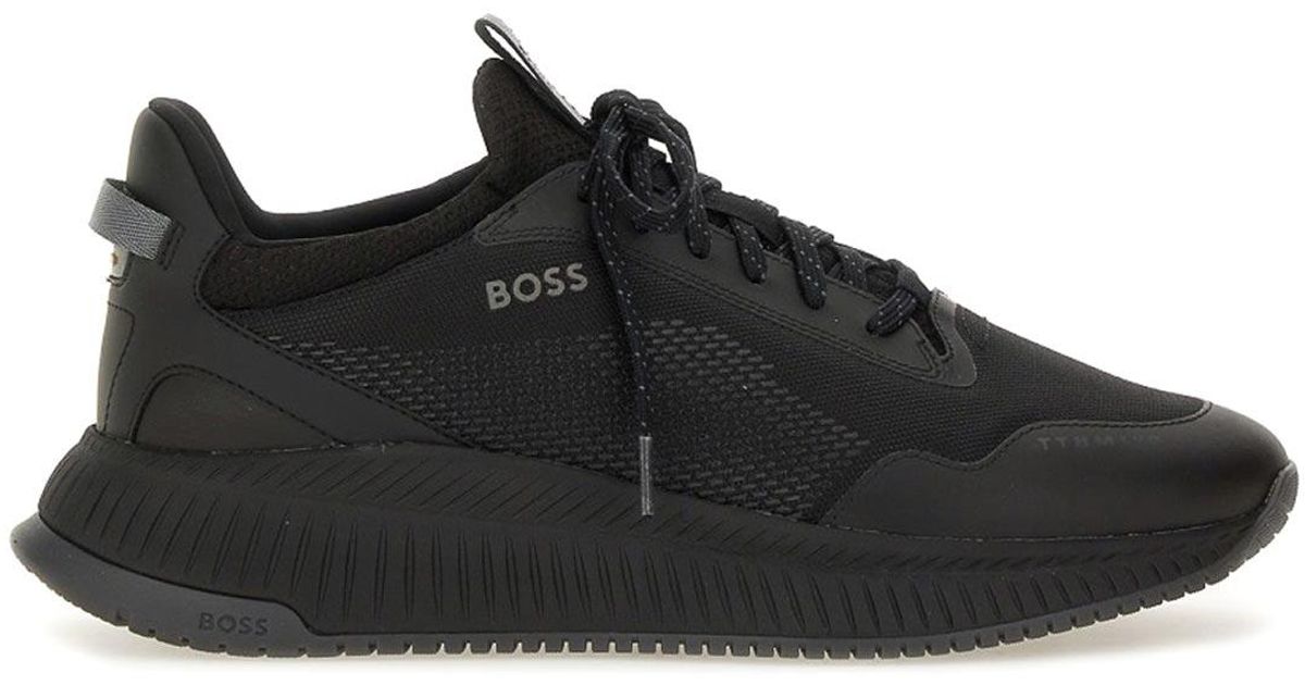 BOSS Ttnm Evo Sneaker in Black for Men | Lyst UK