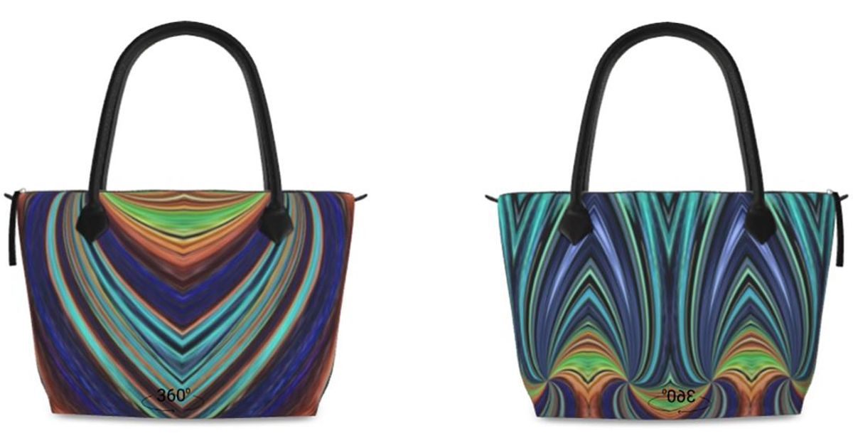 MARIA ENRICA NARDI Pandora Tote Bag in Blue | Lyst