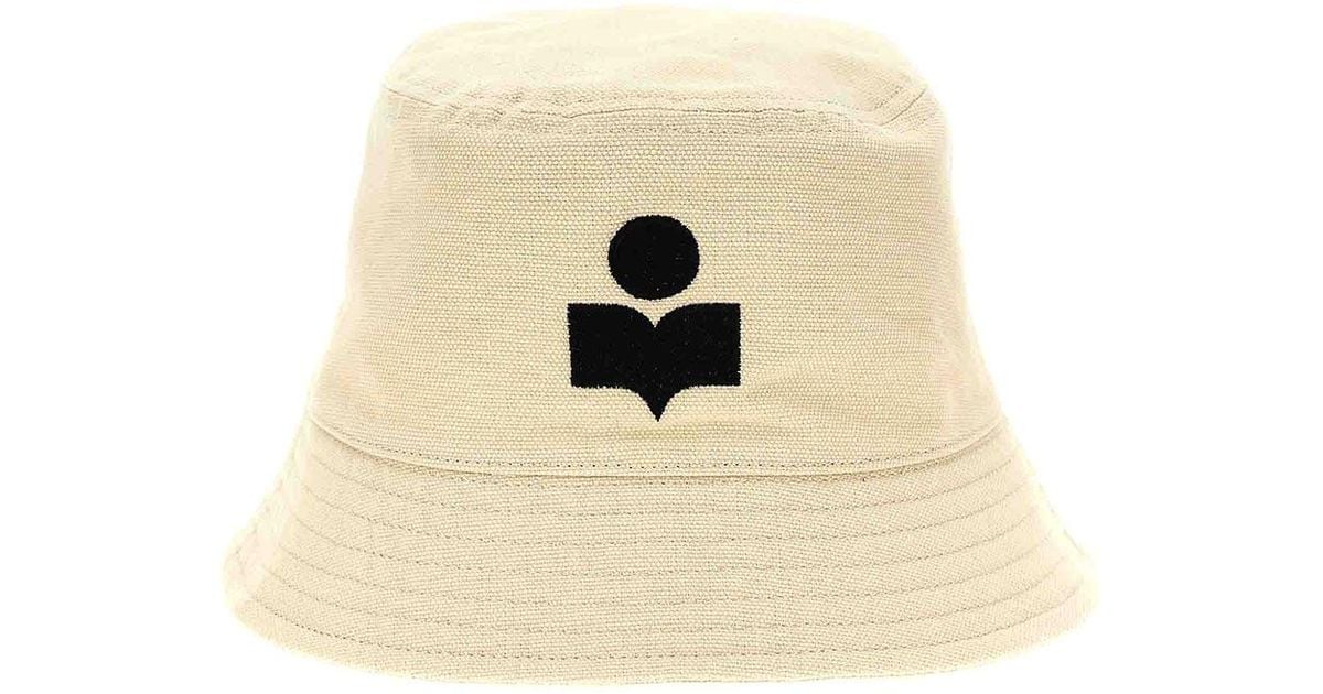 Isabel Marant Haley Bucket Hat in Natural for Men | Lyst UK