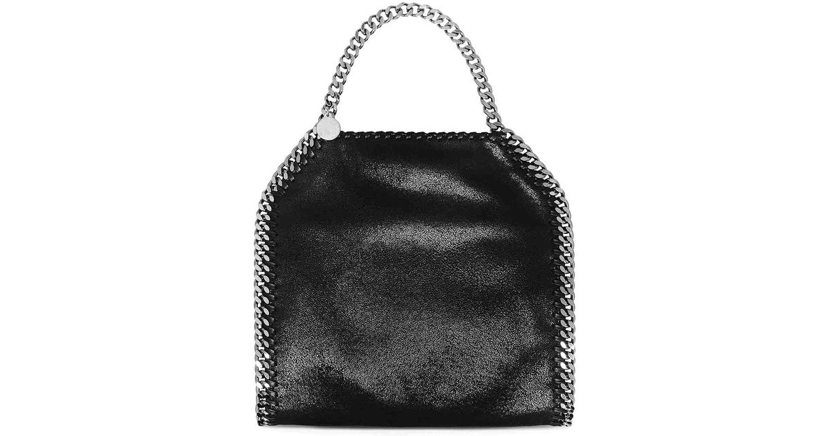 Stella McCartney Mini Tote Falabella in Black | Lyst UK