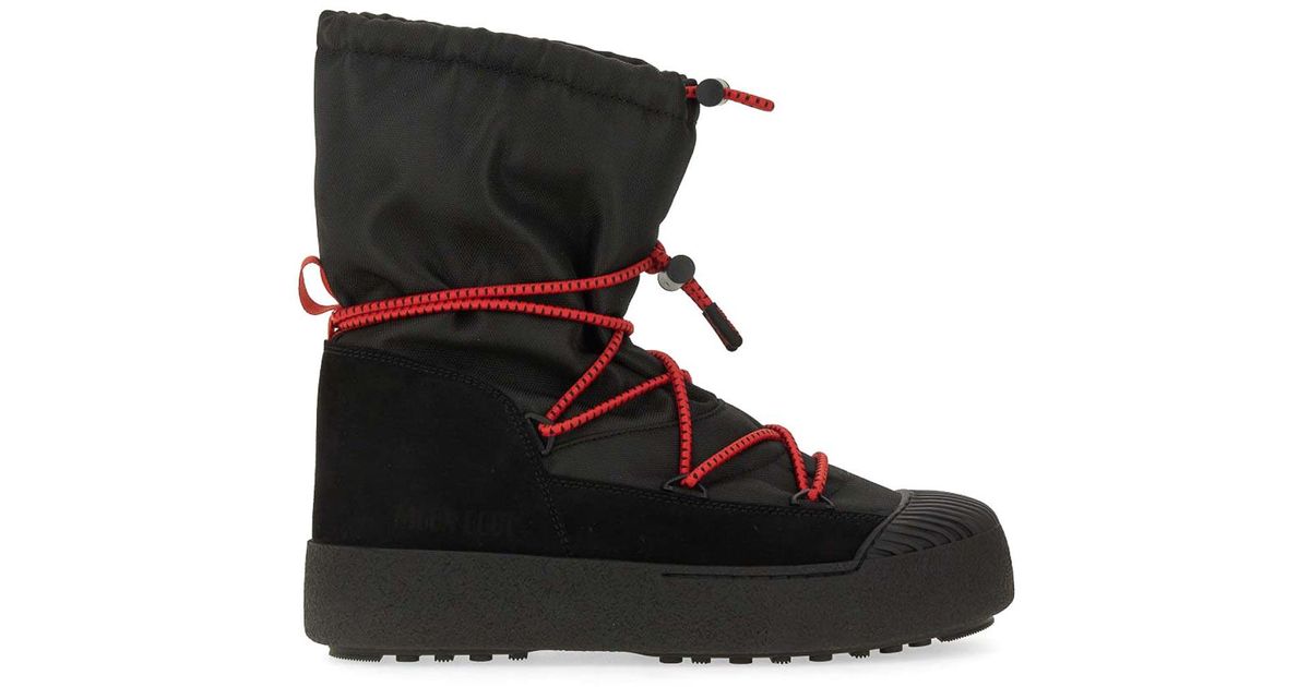 Moon Boot Mtrack Polar Boot in Black | Lyst