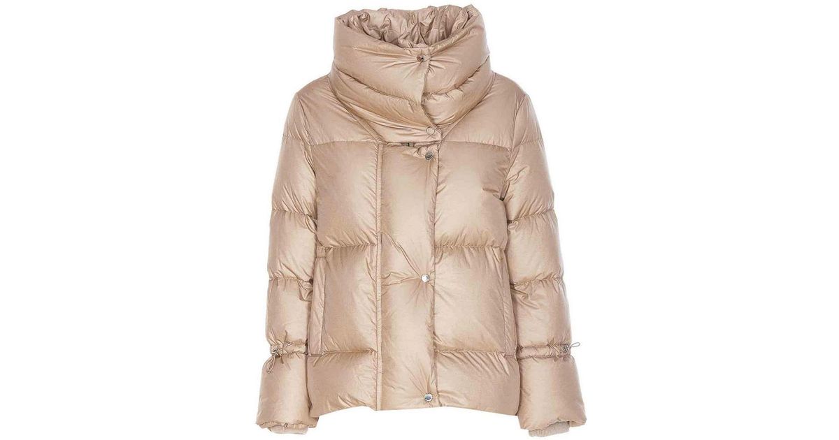 Moorer Madeira Jacket in Natural | Lyst