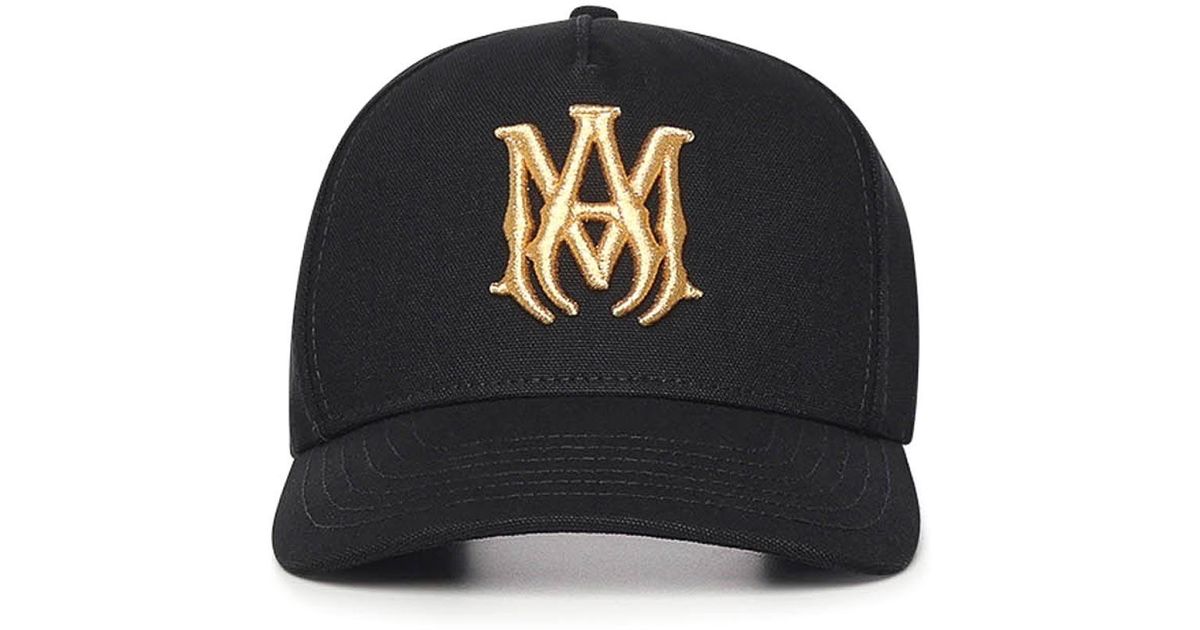 Amiri Ma Canvas Hat in Black for Men | Lyst UK