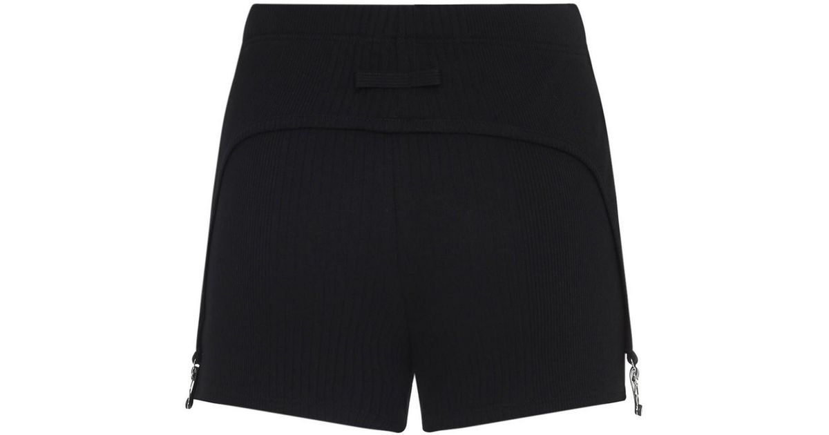Jean Paul Gaultier Lingerie Garter Shorts in Black | Lyst UK