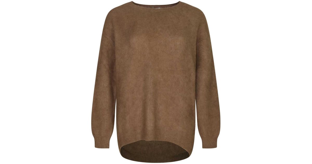 Avant Toi Sweater in Brown | Lyst UK